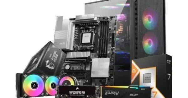 AMD Ryzen 7 9800X3D Gaming Desktop PC | Fusion Tech